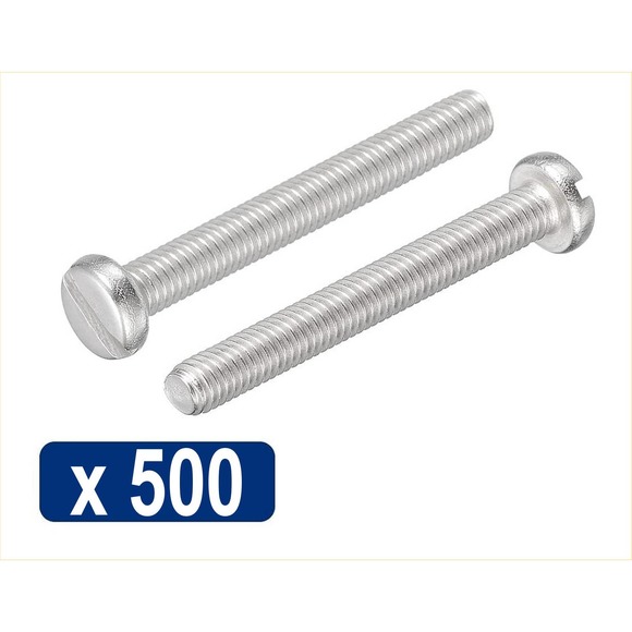 Crown Bolt | Other | 50bulk M3 X 25mm Slotted Pan Head Machine Screws ...